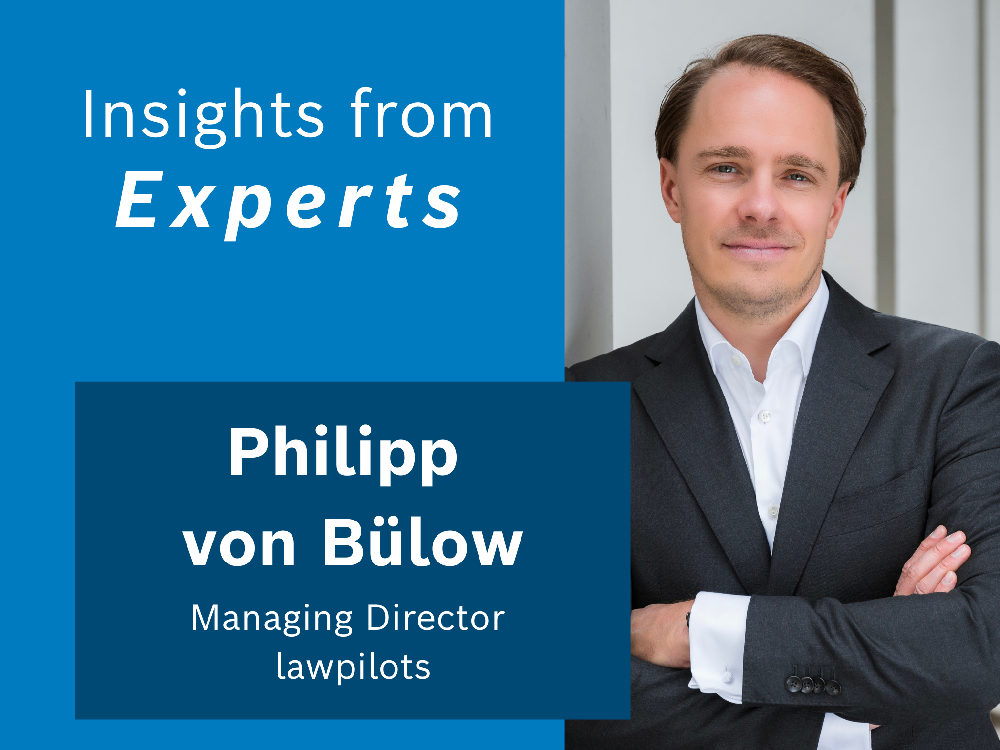 Philipp von Bülow from lawpilots about e-learnings - CyberCompare